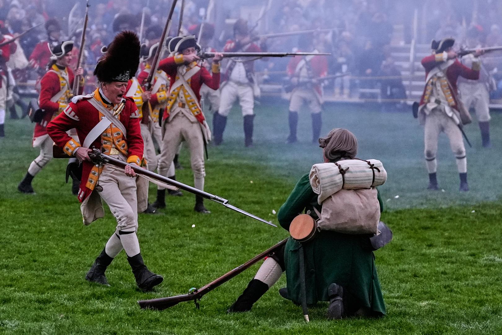 Reenactors hope to keep the memories of fallen American Revolution ...