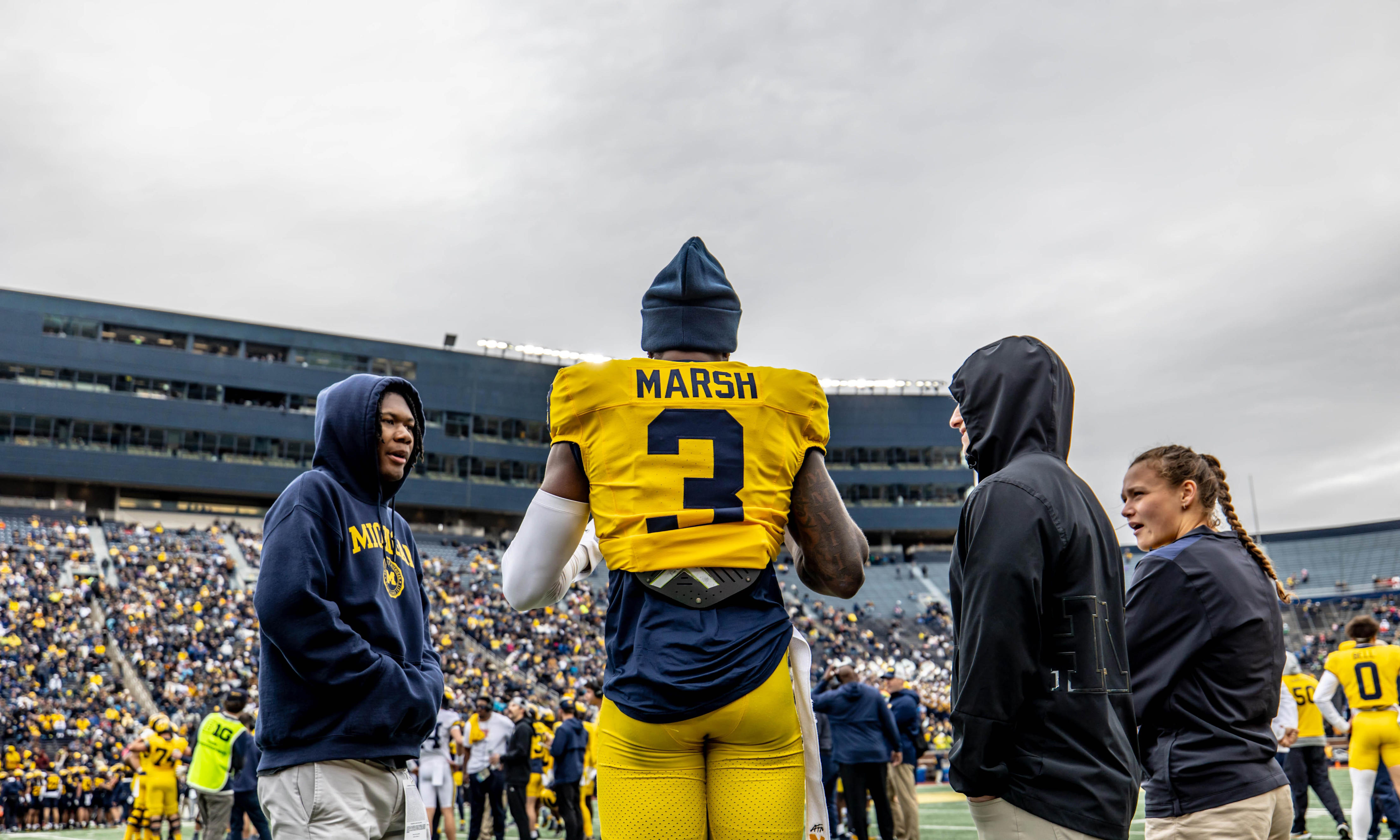 Why Andrew Marsh is a breakout star for Michigan
