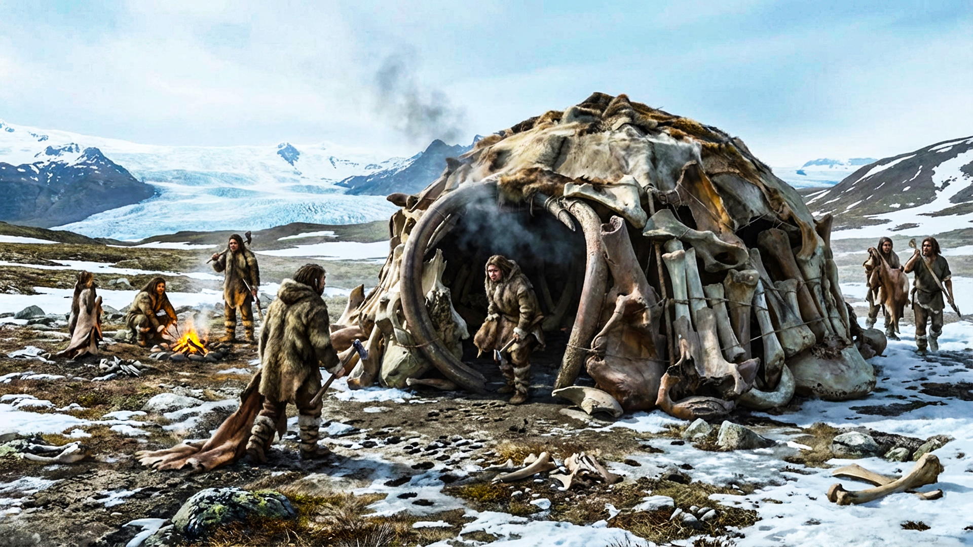 These mammoth bone piles may be the oldest shelter ever built by ...