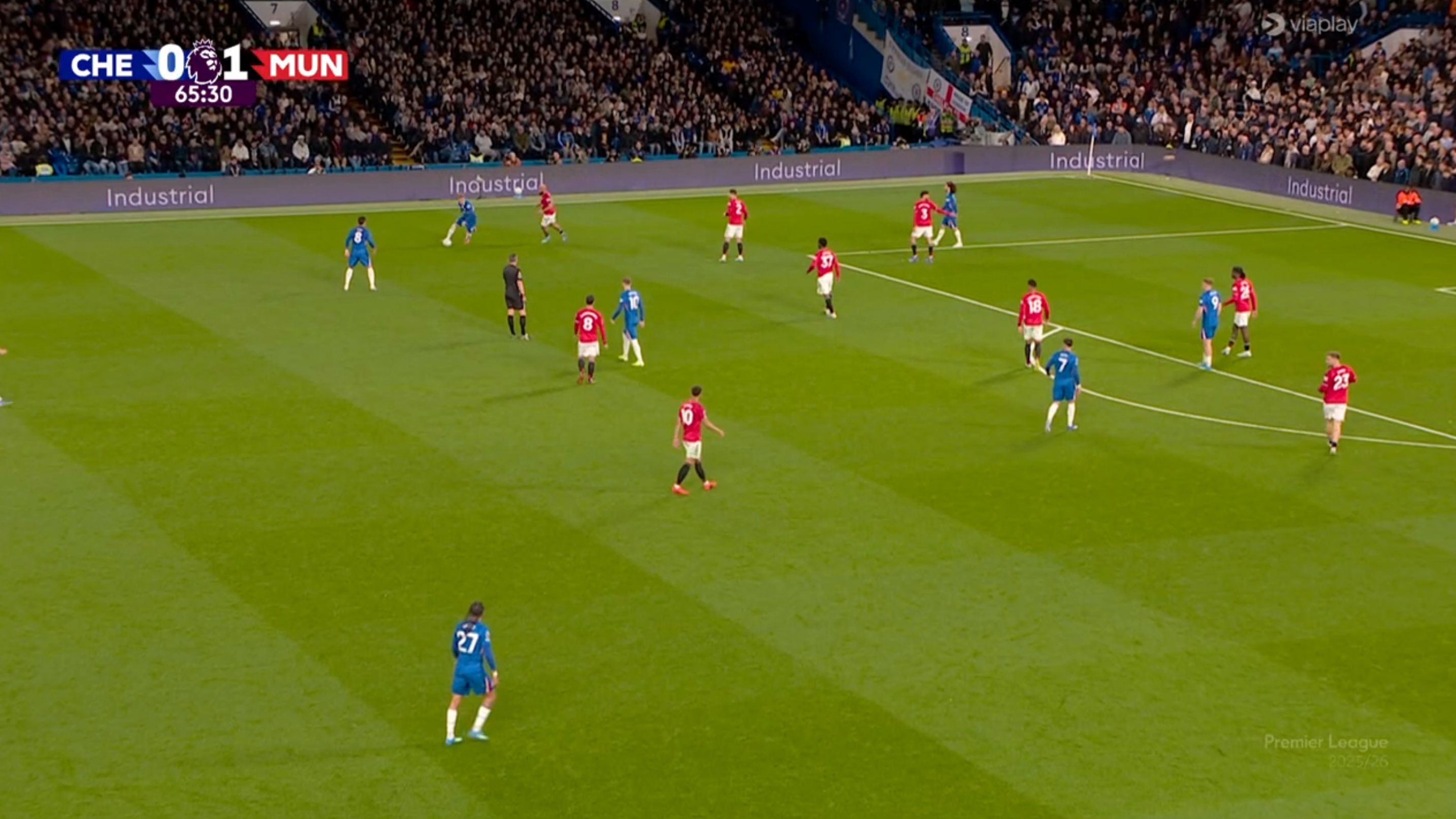 Kijkers woedend na bizarre blunder Viaplay tijdens Chelsea - Man United