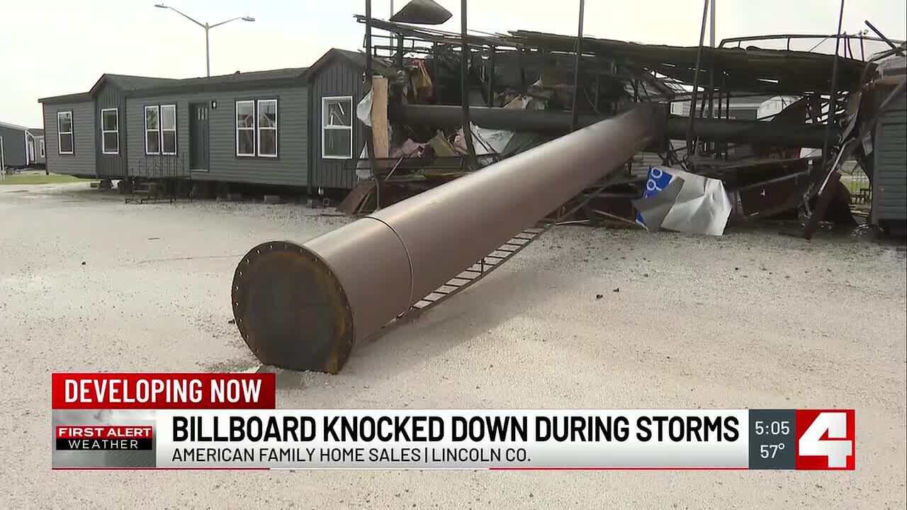 ‘All the homes have some type of damage’: Lincoln County billboard ...