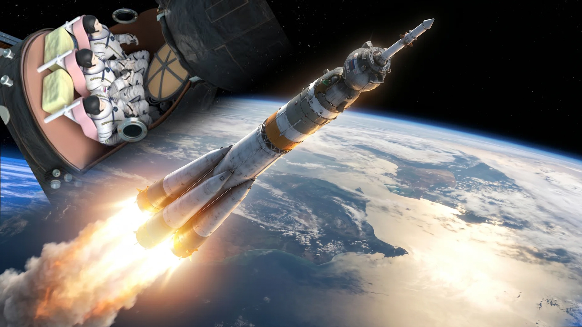 How does the Soyuz launch work? (and reentry)