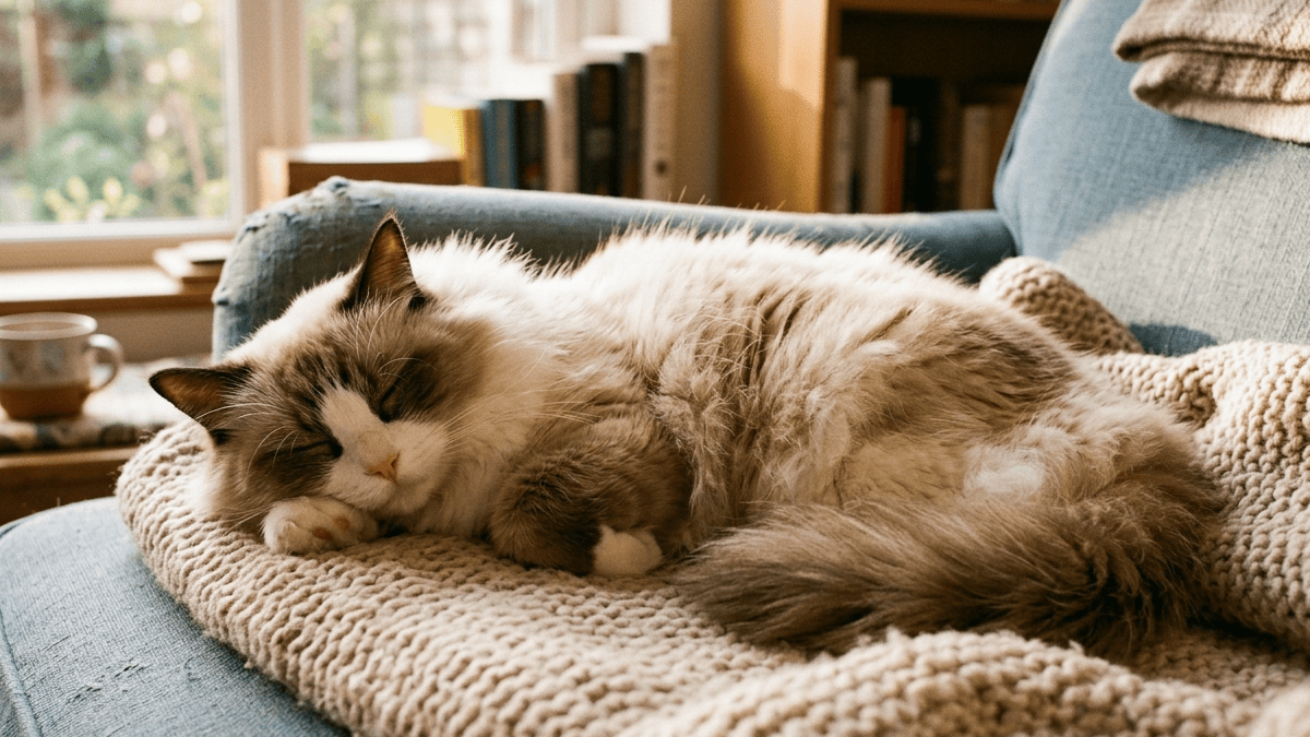 The 10 cat breeds known for their calm temperament