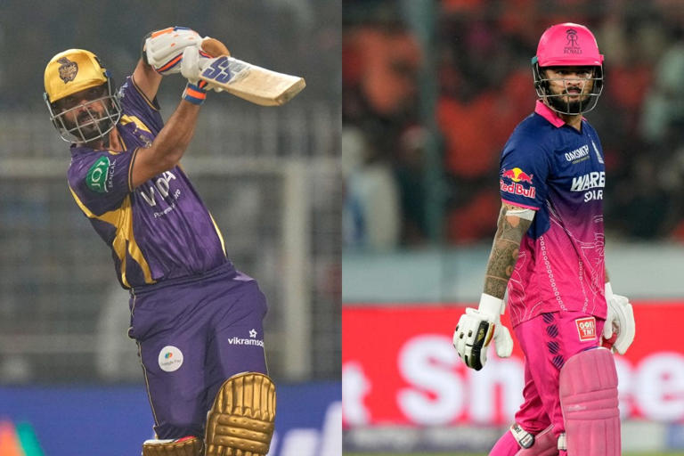 KKR vs RR head-to-head record: Predicted XIs, pitch report, Kolkata ...