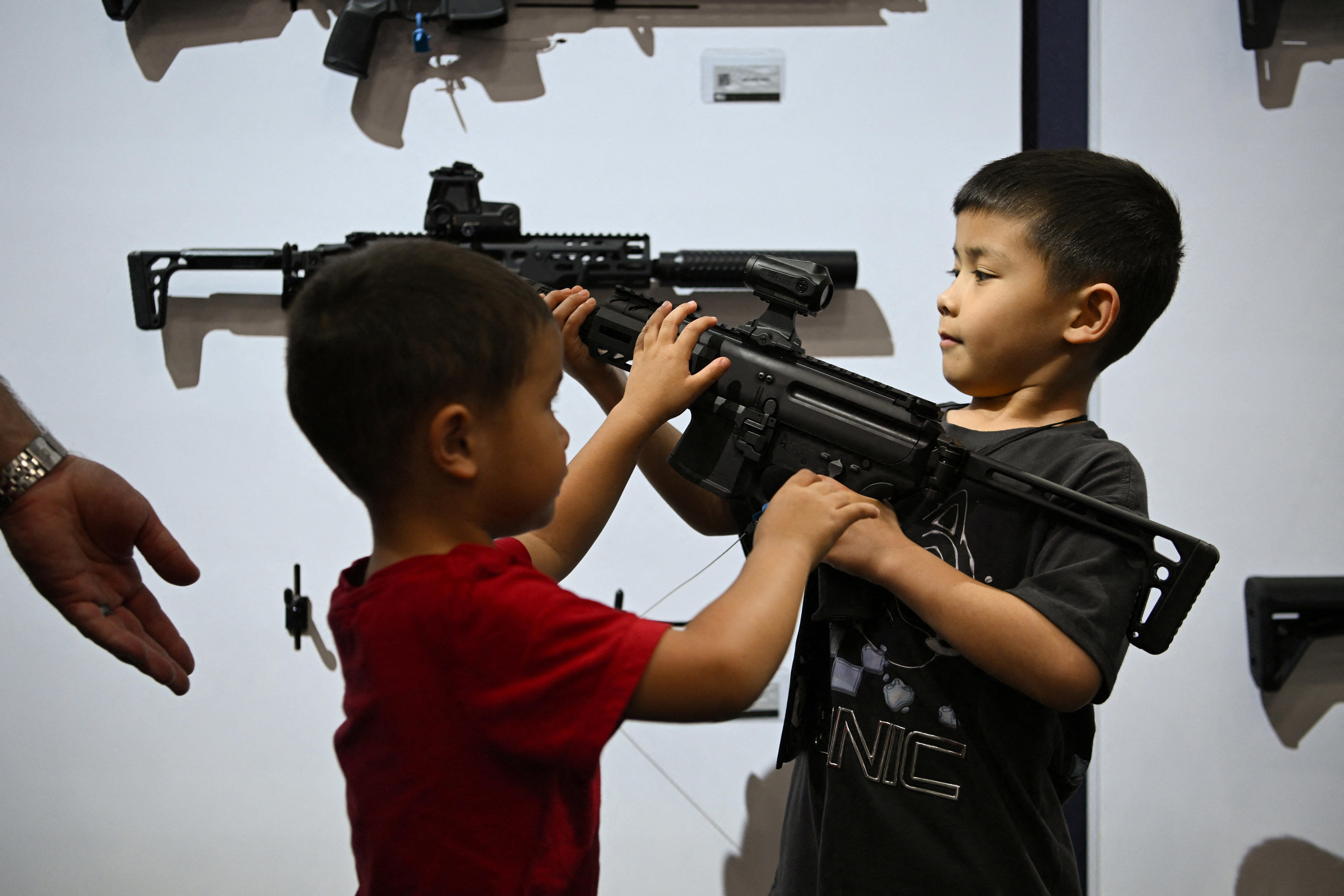 Photos from the annual NRA convention in Texas