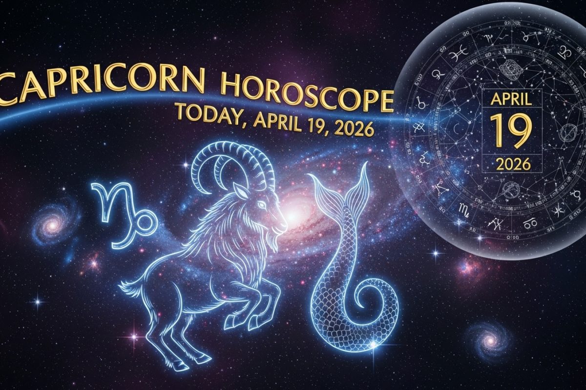 Capricorn horoscope today, April 19, 2026