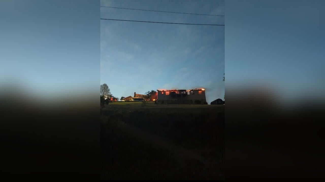 Firefighter injured after responding to house fire in Burke County