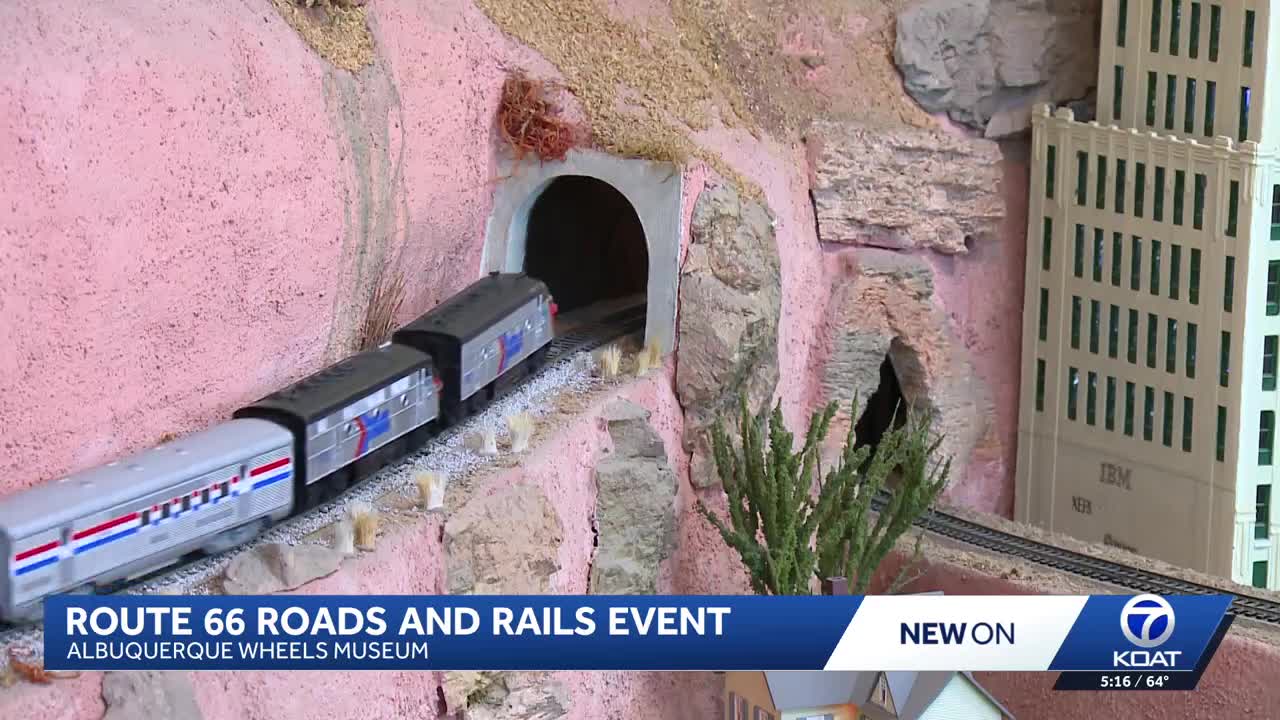 Wheels Museum exhibits 'Route 66 Roads and Rails'