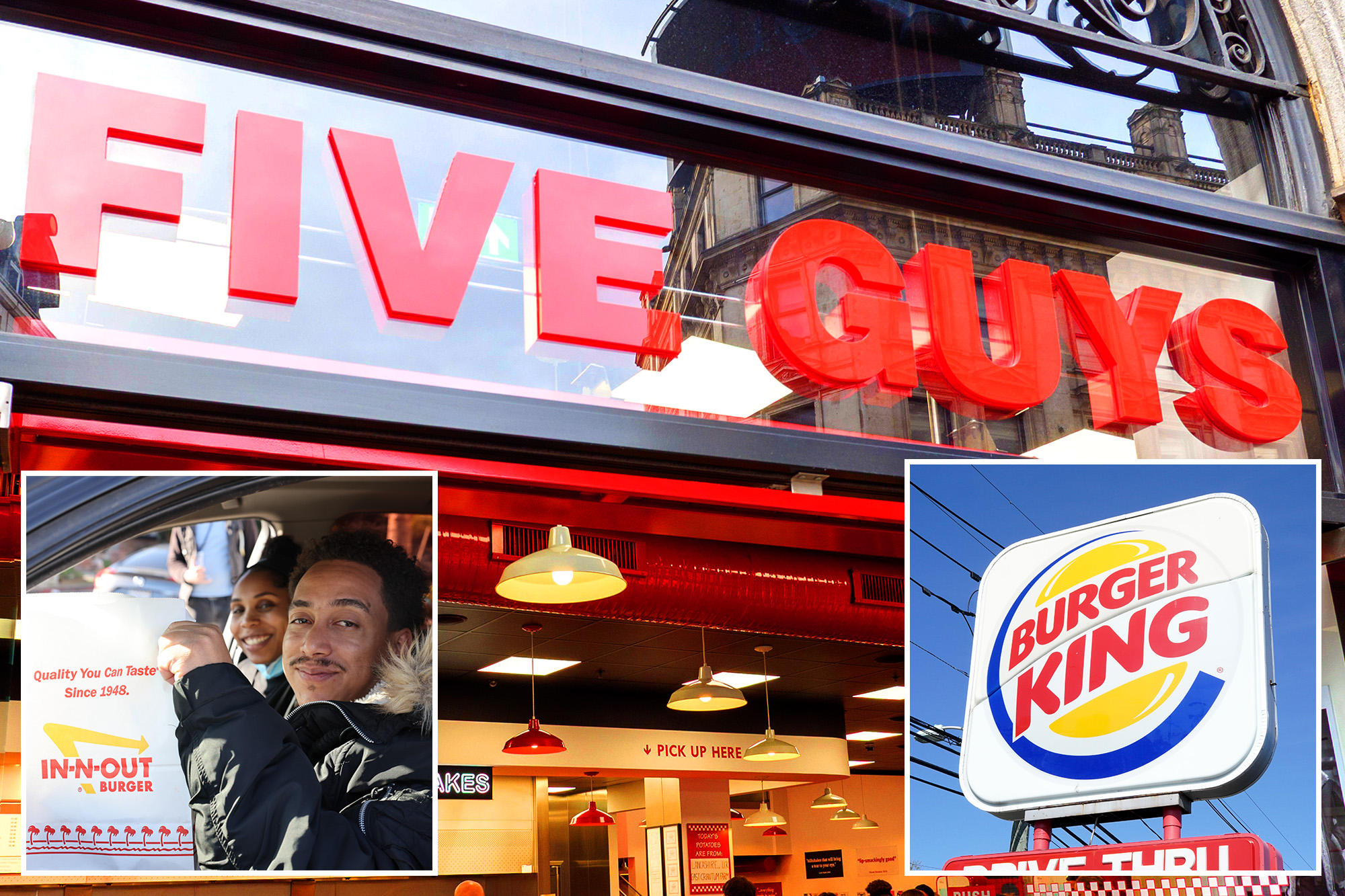 Americans rank their favorite fast-food burgers — see how In-N-Out ...