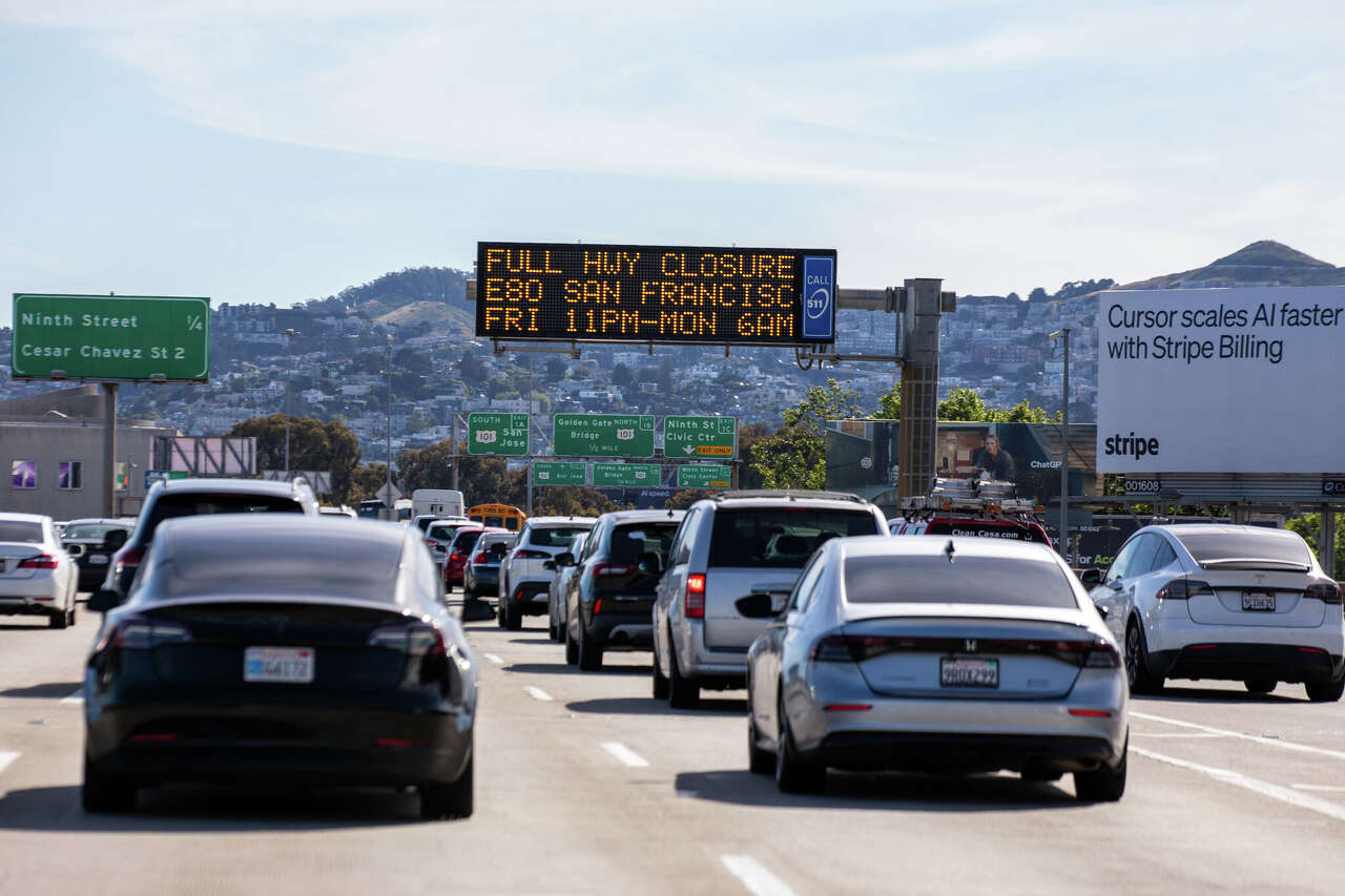Weekend I-80 closure snarls downtown SF traffic, but Bay Bridge remains ...