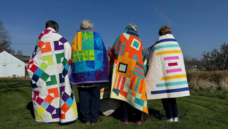 Historic Borders mansion kitted out with colourful quilts