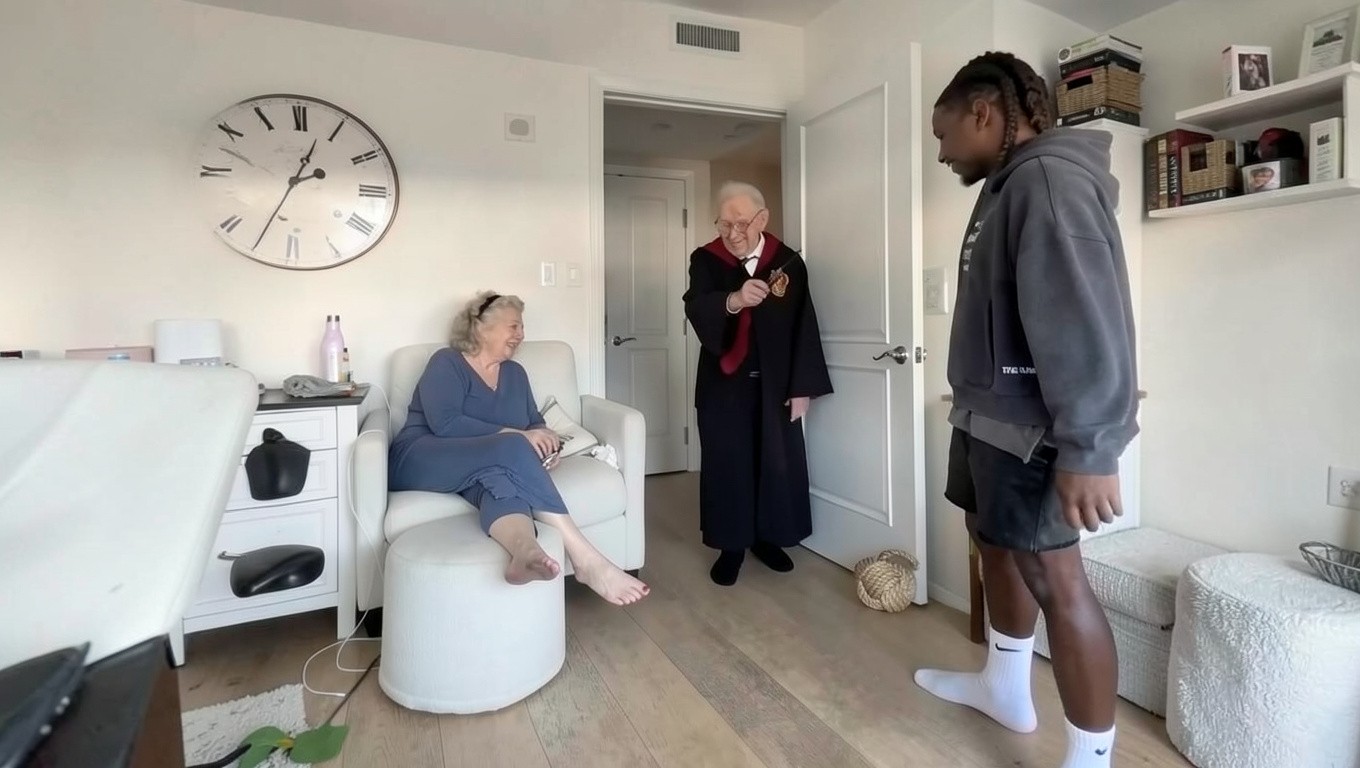 Being around joy like this just feels different