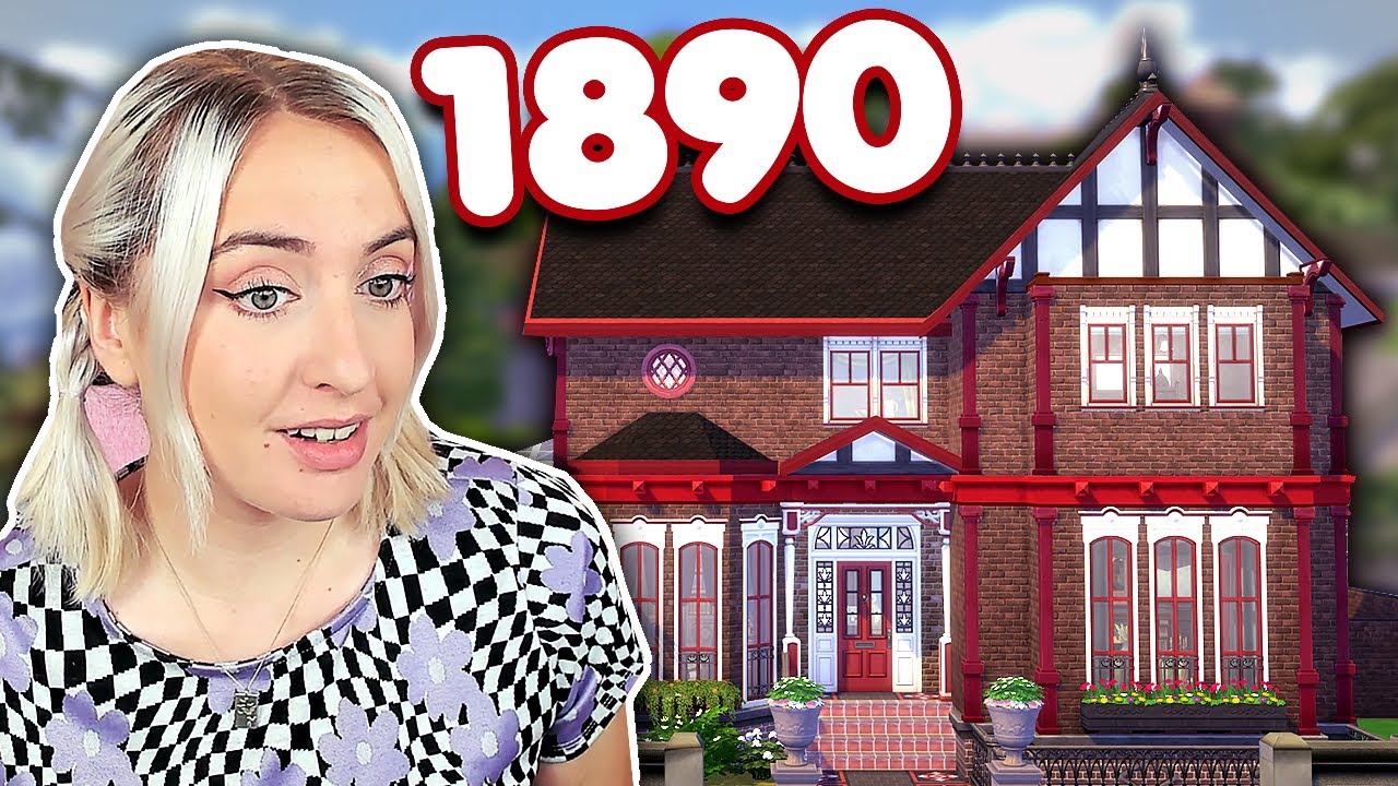 I built a historically accurate Victorian home in Sims 4