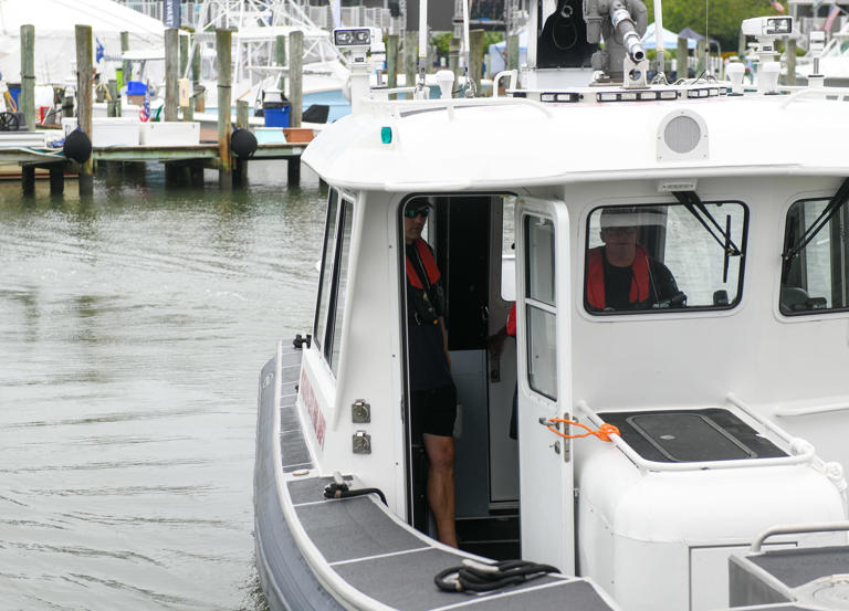 Ocean City Fire Department rescues 2 people from overturned vessel