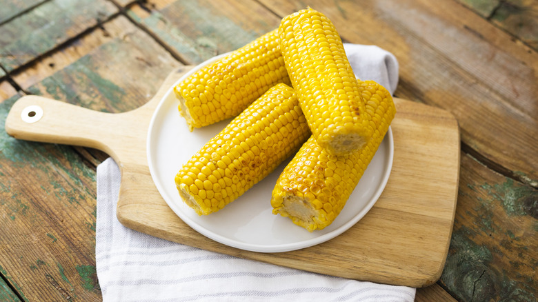 For big batch corn on the cob, break out your slow cooker