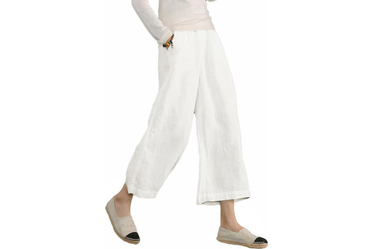 Amazon is overflowing with breezy cropped pants you can wear everywhere ...