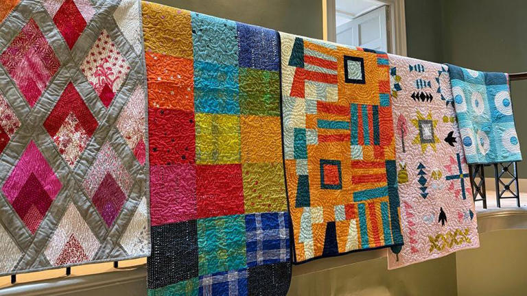 Historic Borders mansion kitted out with colourful quilts