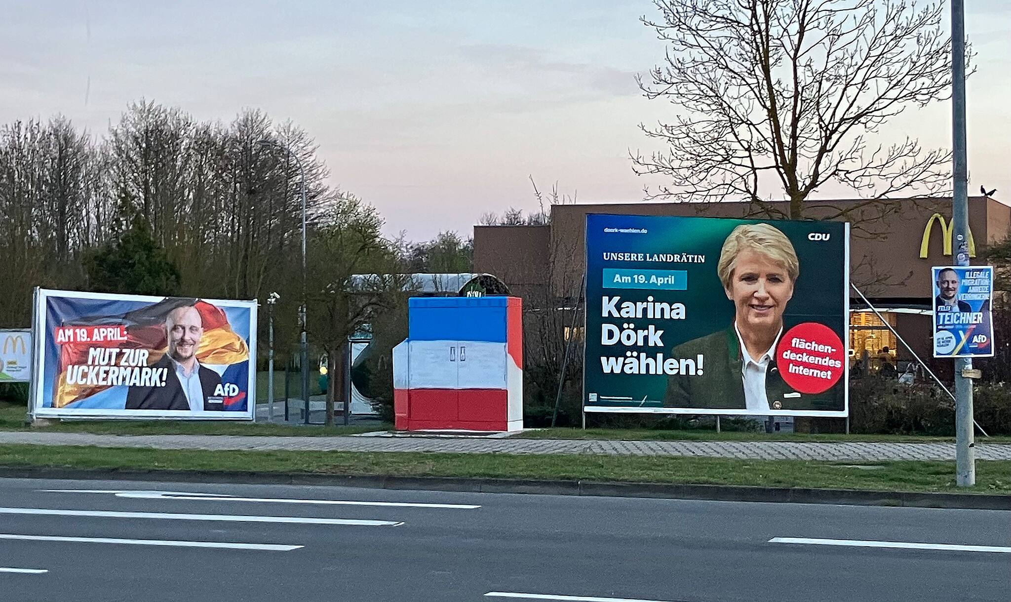 Uckermark: Vorsprung von Karina Dörk (CDU) vor AfD-Kandidat Felix ...