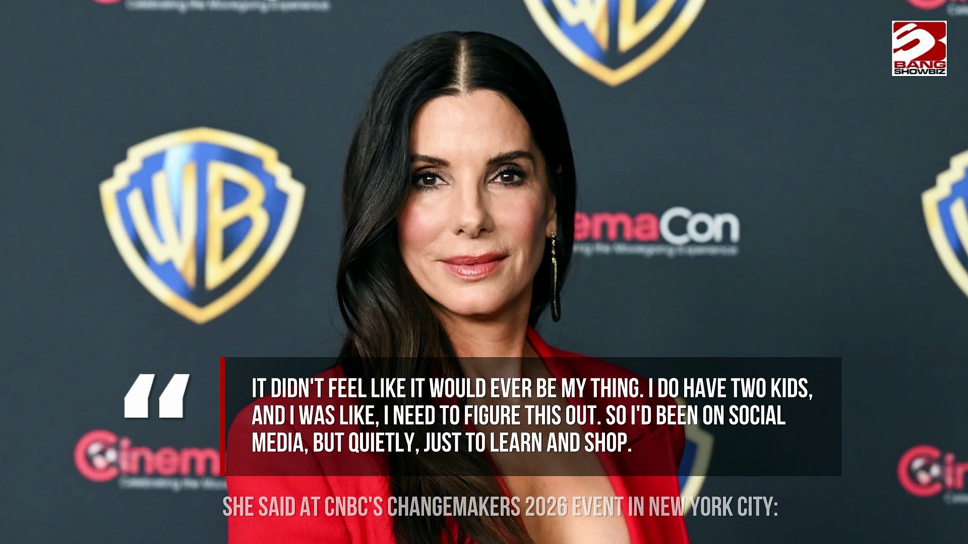 Sandra Bullock opens up about joining Instagram