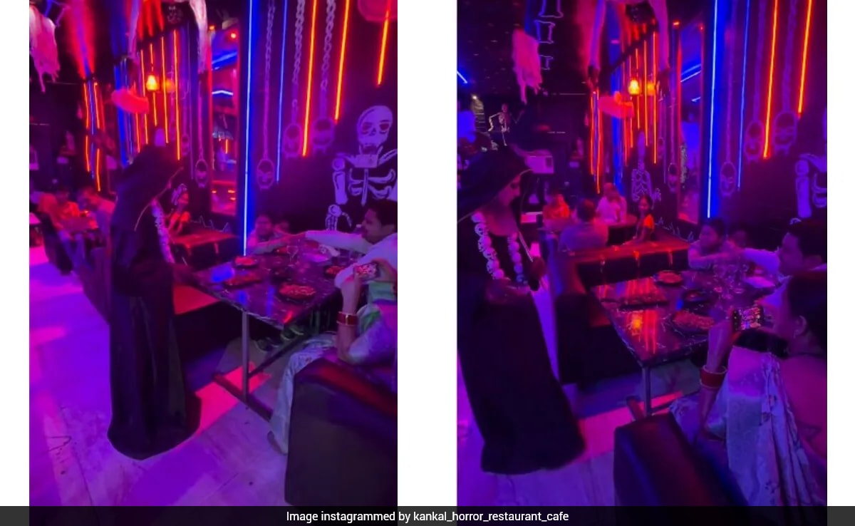 'Ghost' waiter at Varanasi's horror-themed restaurant makes boy scream ...