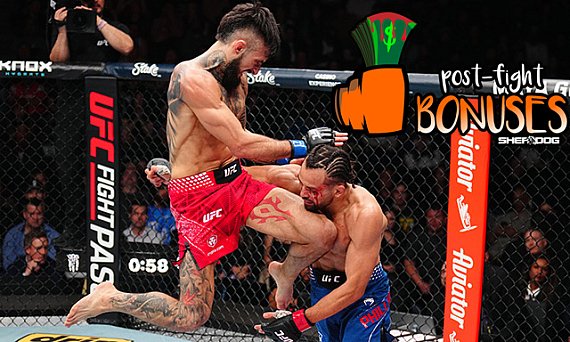 UFC Winnipeg bonuses: 4 fighters grab performance awards