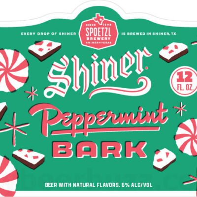 Shiner & Spoetzl Brewery Unwrap Peppermint Bark Holiday Beer for Winter ...