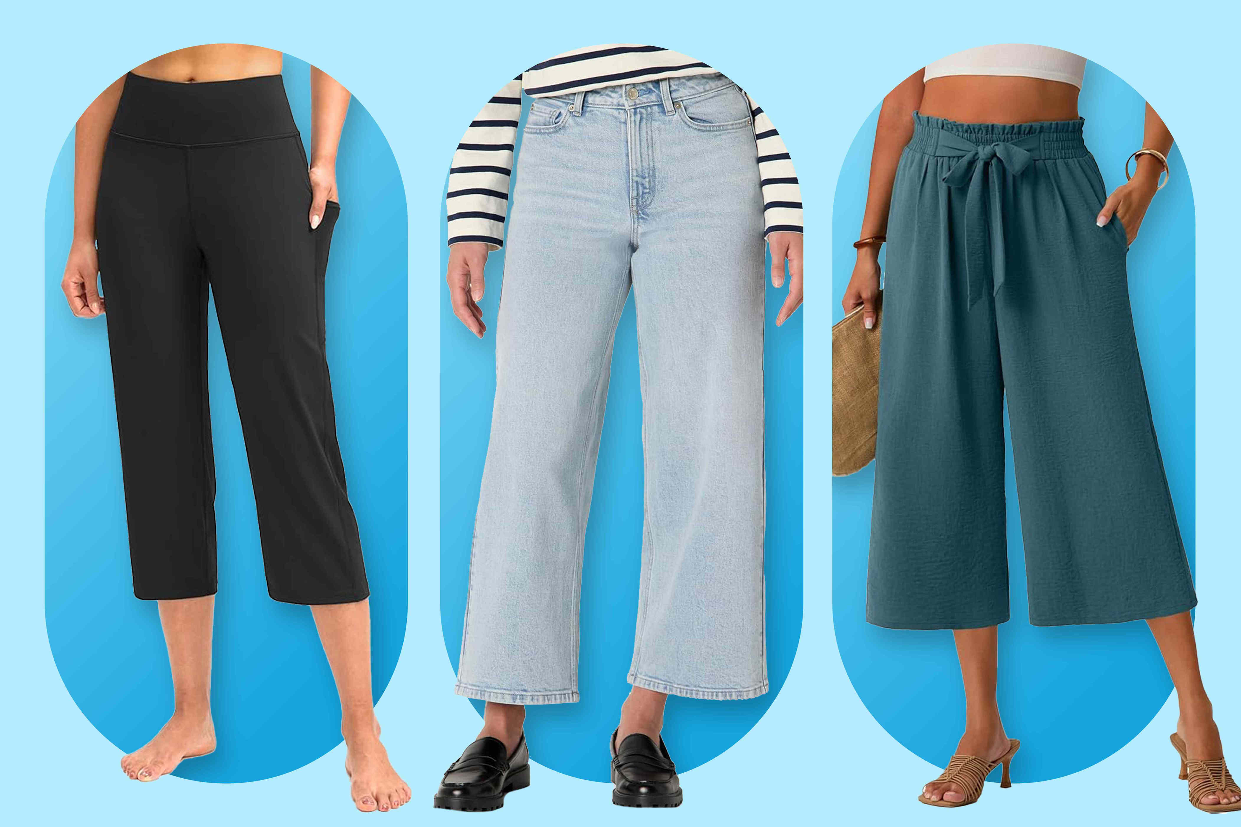 Amazon is overflowing with breezy cropped pants you can wear everywhere ...