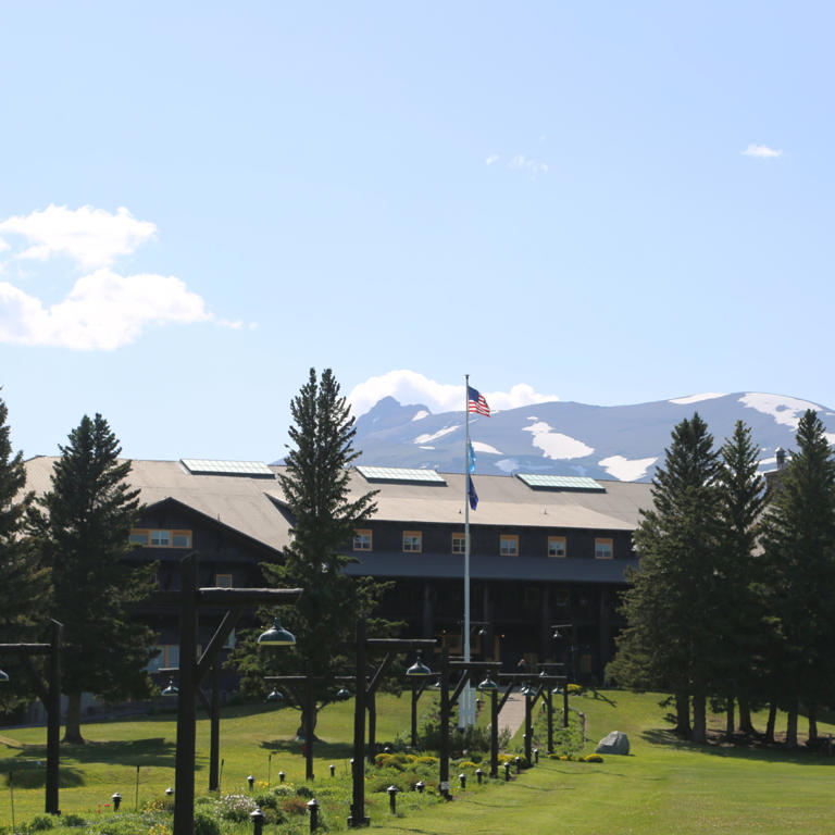 Glacier Park Lodge: Step inside the historic Big Tree Lodge at Glacier ...