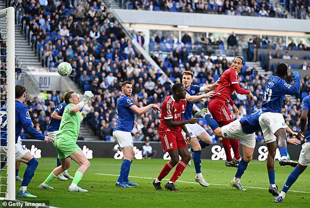 Van Dijk scores 100th-minute winner to take Liverpool to verge of ...