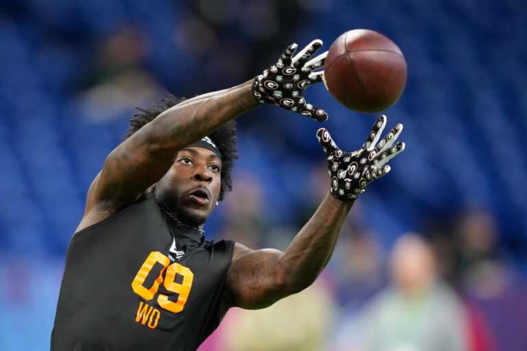 NFL draft prospect Zachariah Branch arrested after attending Georgia ...
