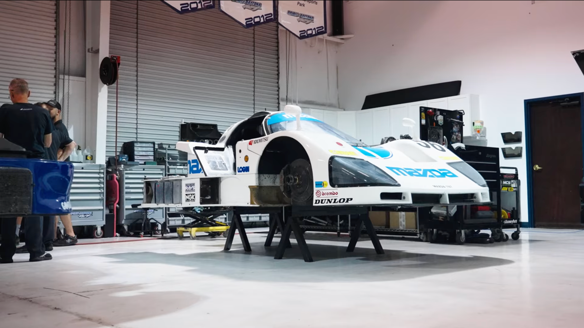 Mazda is still rebuilding the only rotary Le Mans winner