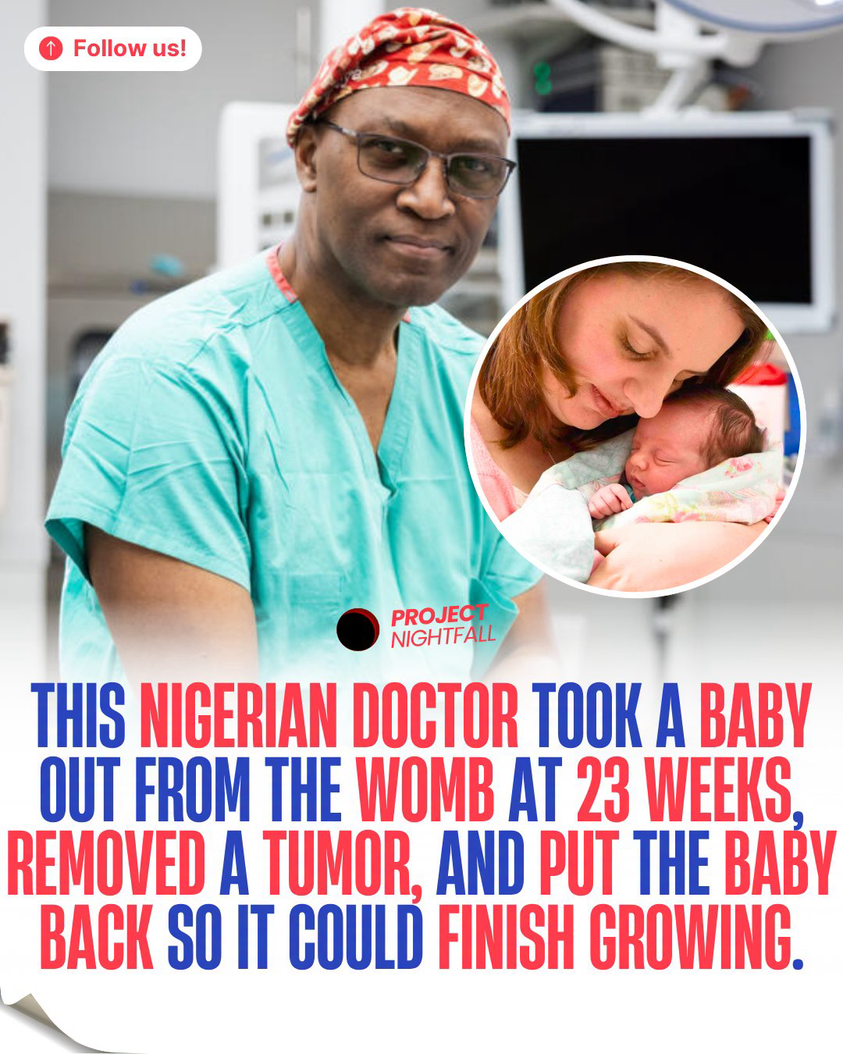 Surgeons pull baby from womb, operate, then put her back! Born twice ...