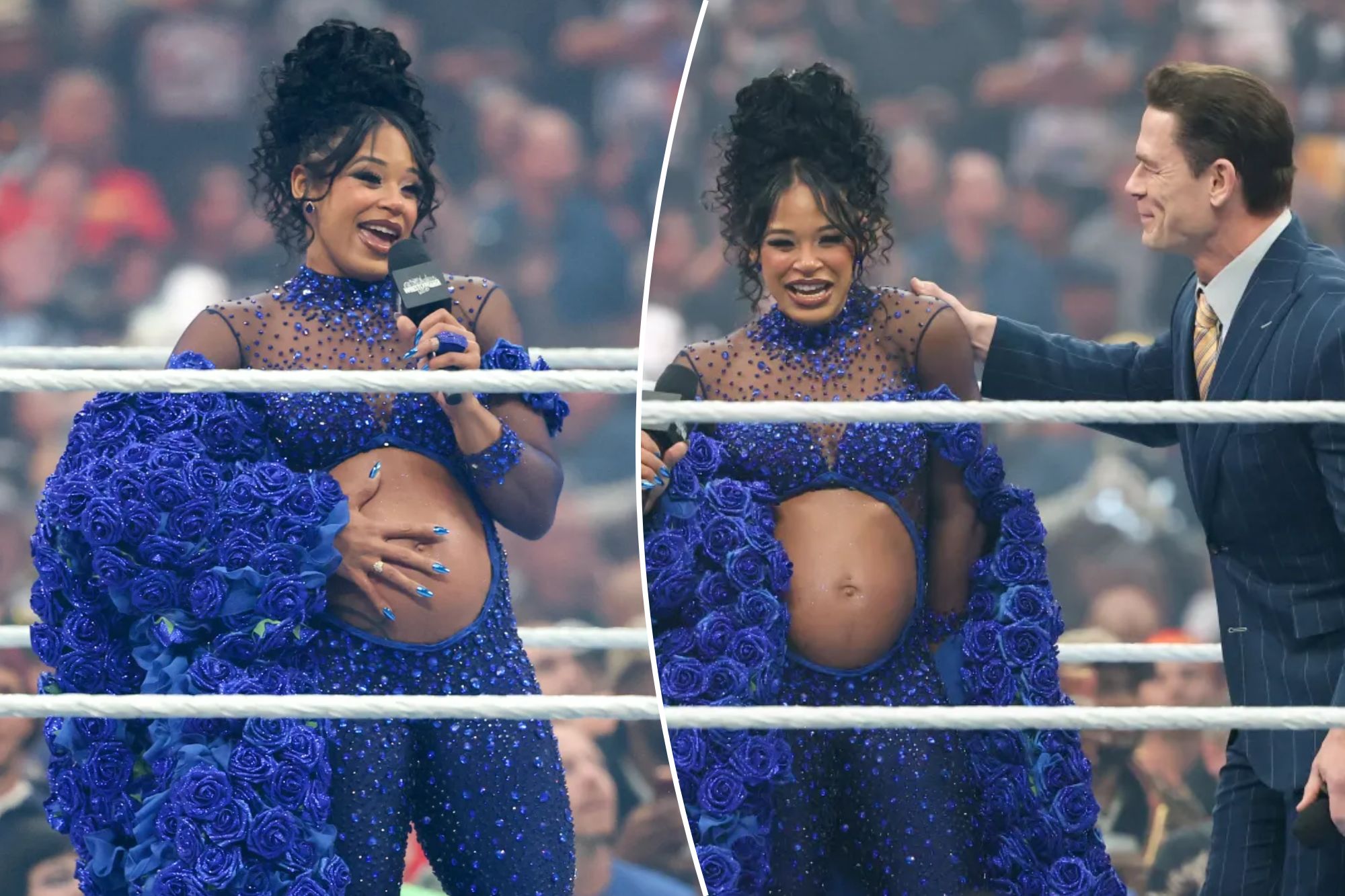 WWE star Bianca Belair reveals she’s pregnant in WrestleMania 42 surprise