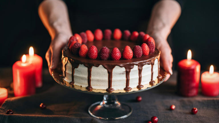 How to transform old plates into an elegant cake stand