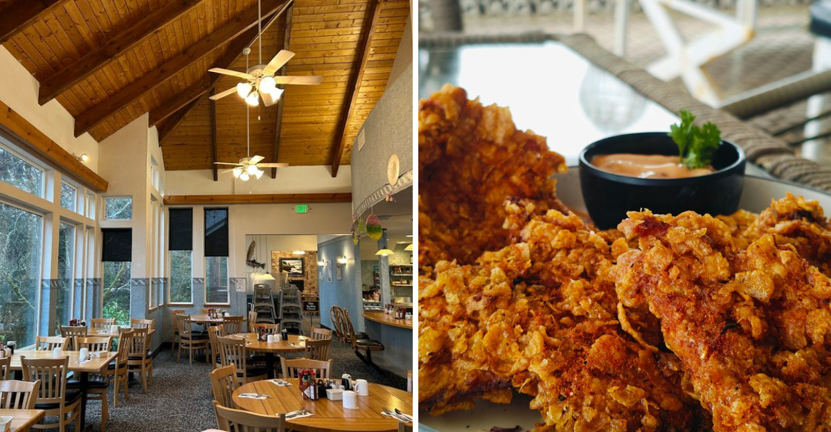 This cozy Oregon diner serves chicken fried steak that’s hard to beat