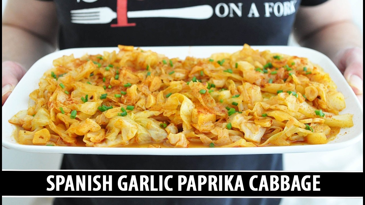 Spanish garlic paprika cabbage: A simple and flavorful side dish