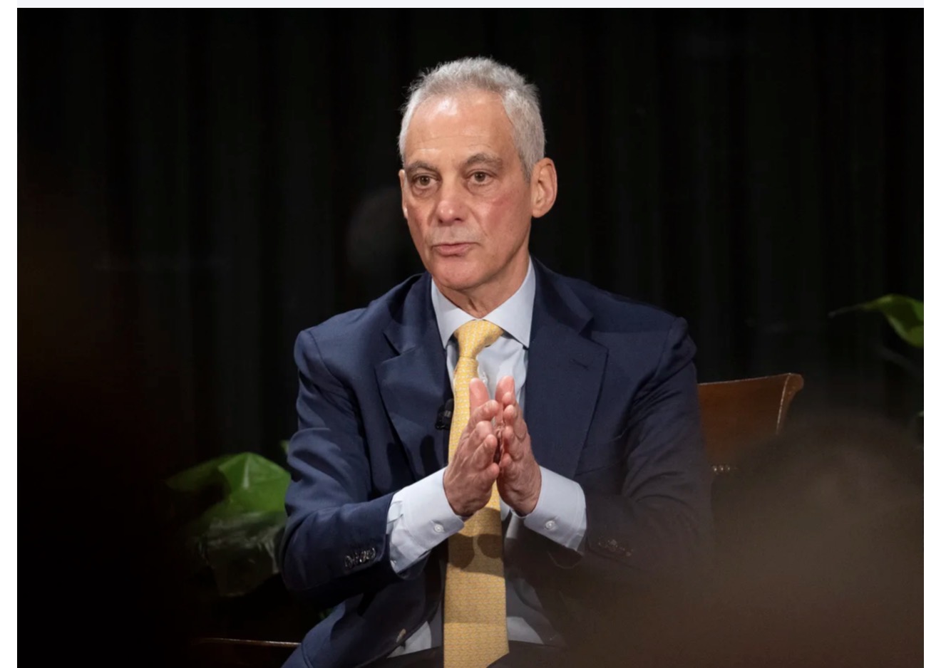 Democratic presidential hopeful Rahm Emanuel breaks with Washington on ...
