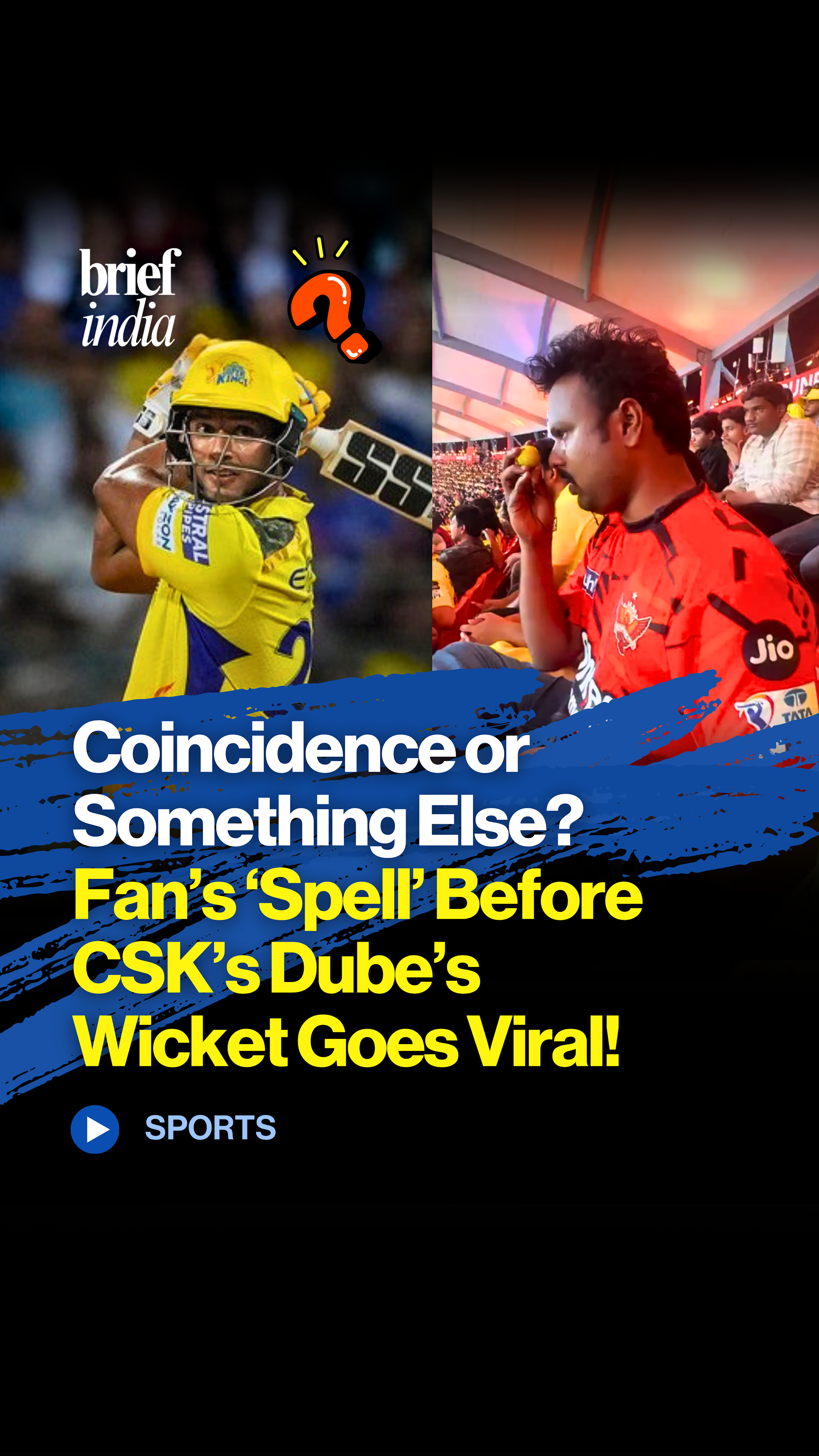 “Black magic” in IPL 2026? Viral SRH fan moment stuns fans.