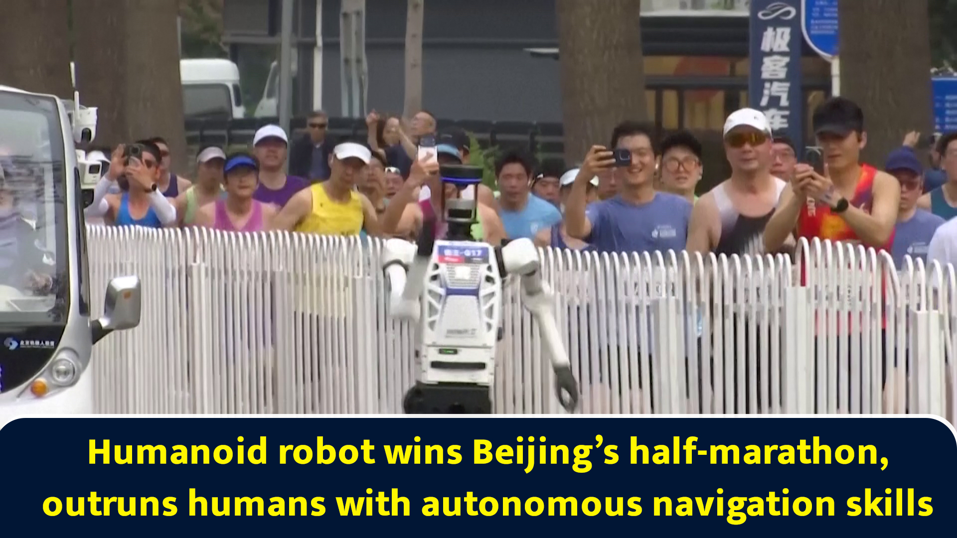 Humanoid robot wins Beijing’s half-marathon, outruns humans with ...
