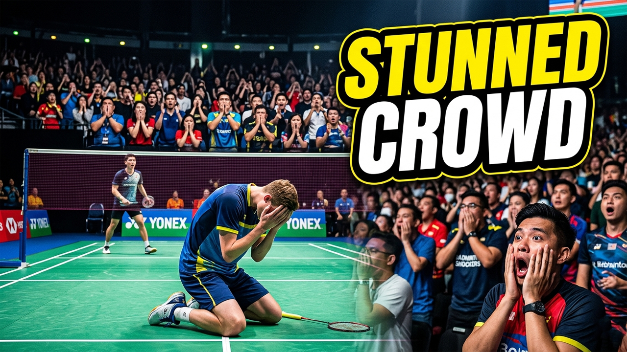 Top 5 badminton moments that made fans go silent