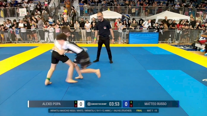 Alexei Popa vs Matteo Russo 2026 UIJJ Junior Italian BJJ Open