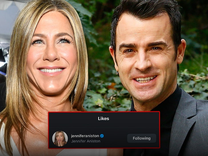 Jennifer Aniston reacts to ex Justin Theroux's baby news