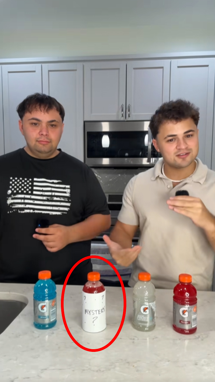 Viral prank idea: Fake Gatorade deal and disgusting drink reactions