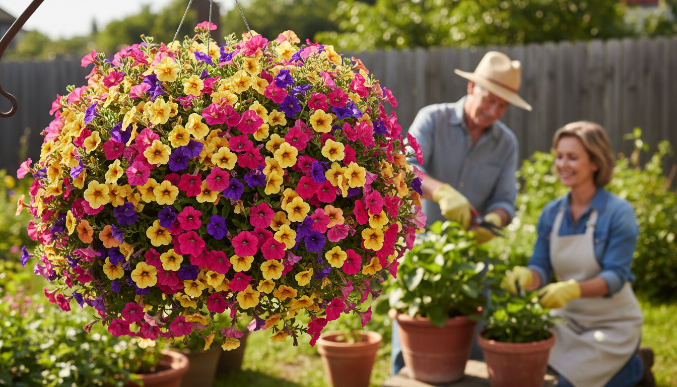 6 cascading flowers perfect for thriving hanging baskets this season