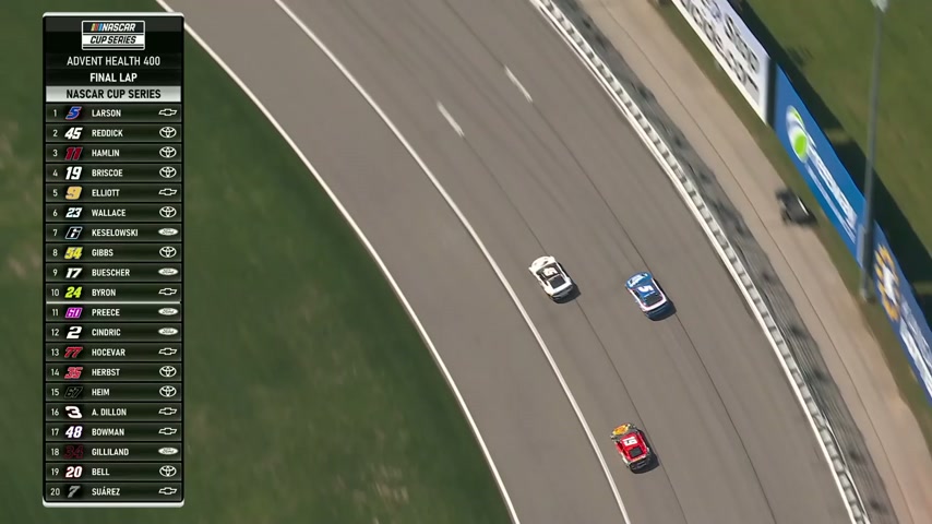 Race rewind: Reddick wields his way to win No. 5