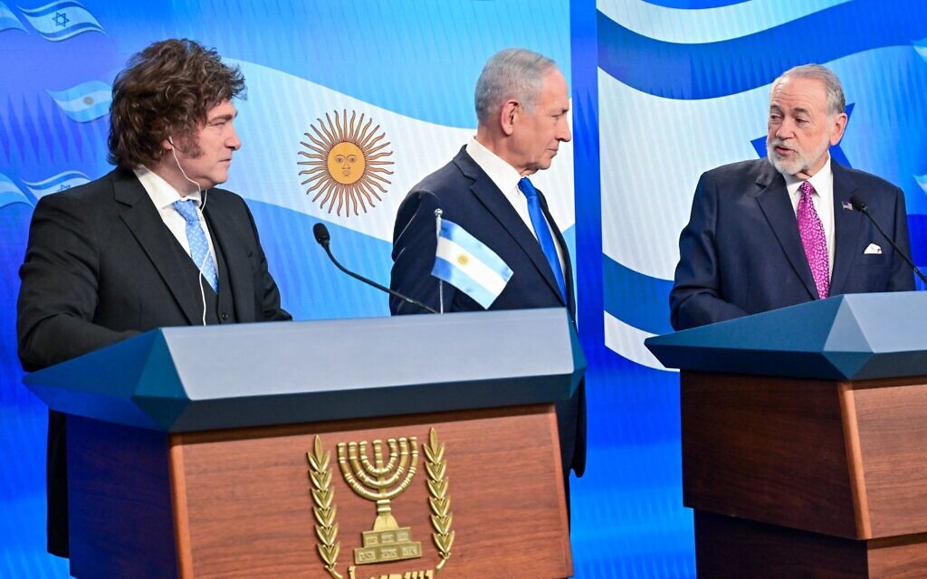 Netanyahu, Milei launch 'Isaac Accords' to foster cooperation between ...