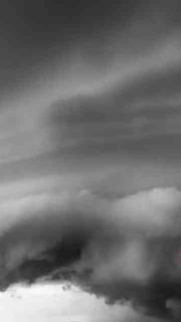 Cinematic storm time-lapse film with atmospheric soundscape