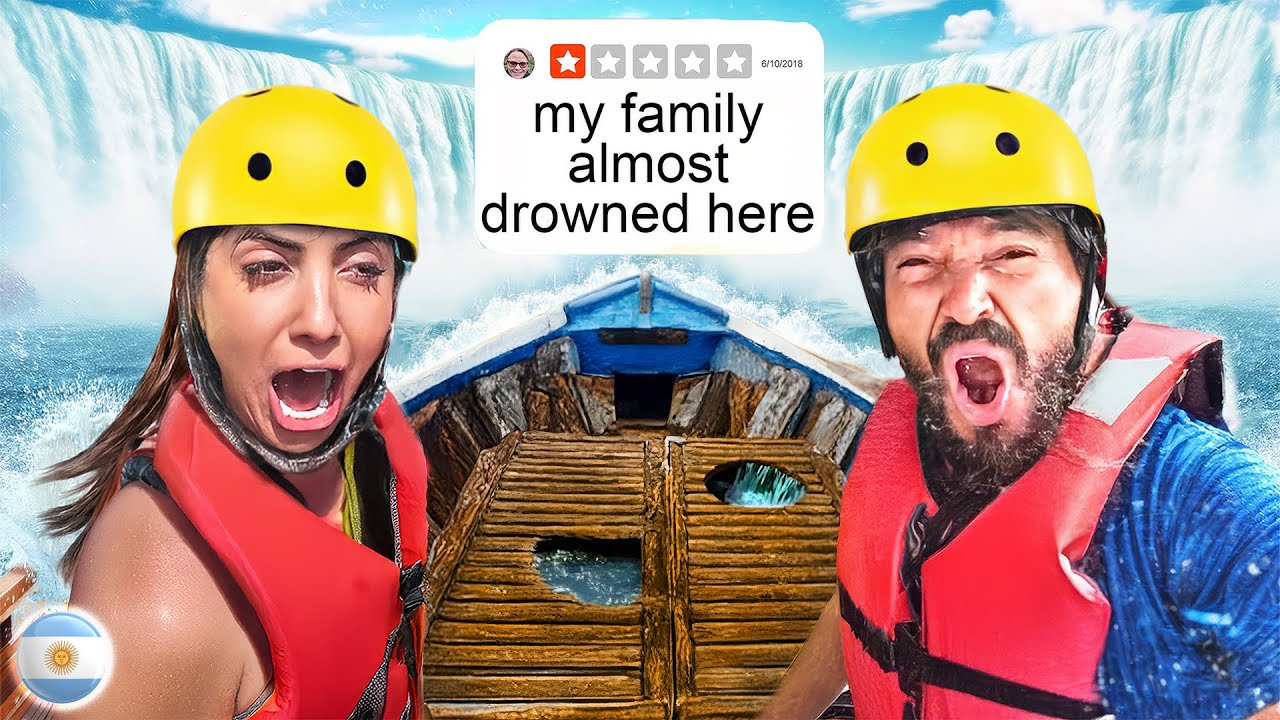 Surviving the world’s largest waterfall! 🇦🇷