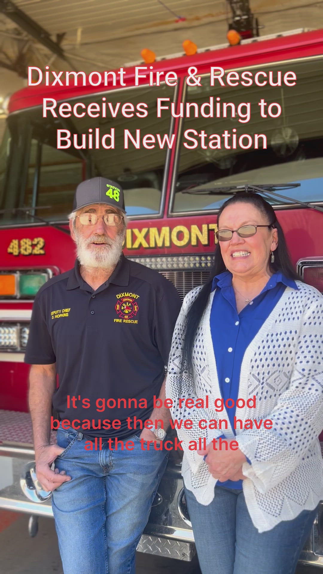 Dixmont Fire & Rescue receives funding to build a new fire station