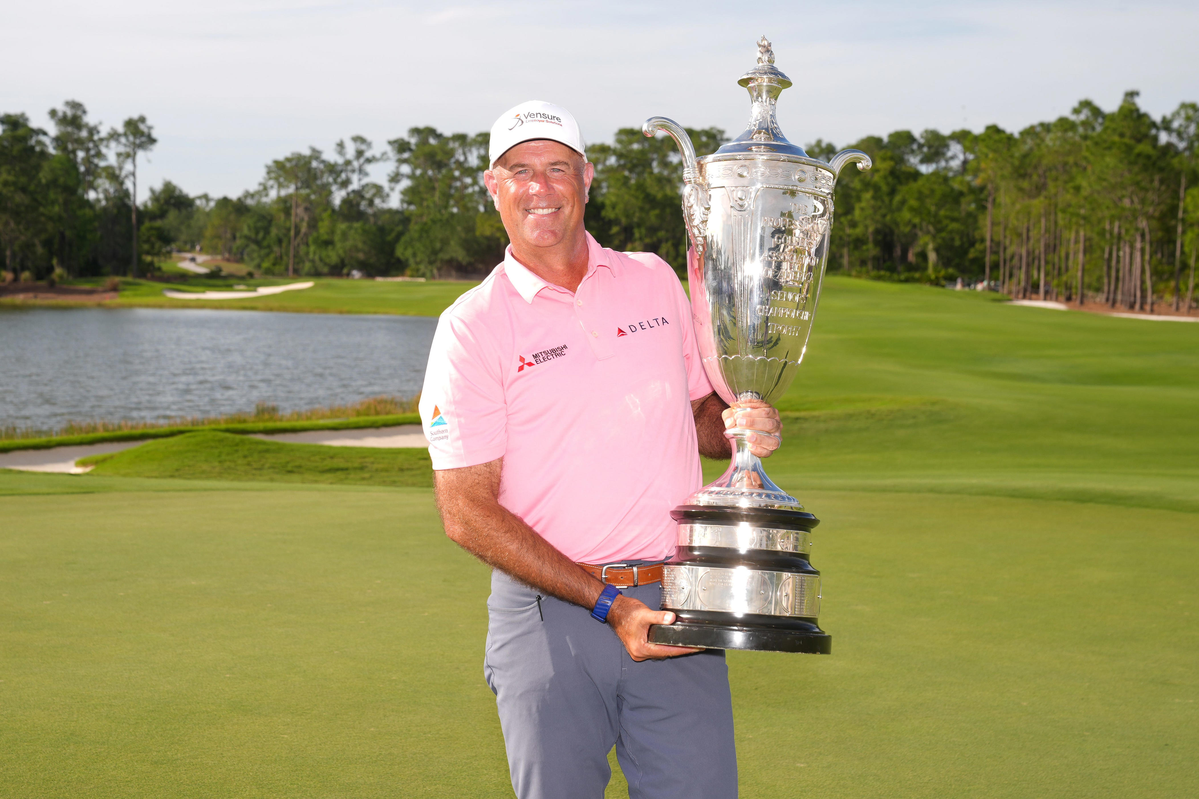 Stewart Cink wins 2026 Senior PGA Championship, his first senior major